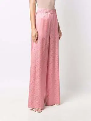 Stella McCartney Logo-print Palazzo Trousers