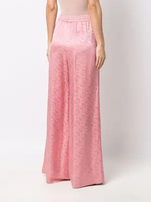 Stella McCartney Logo-print Palazzo Trousers
