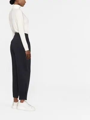 Brunello Cucinelli Roll-neck Cashmere Jumper - White