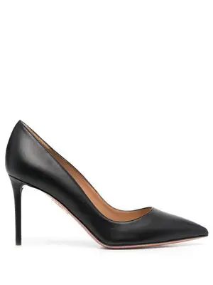 AQUAZZURA 85mm Purist Pumps - Black