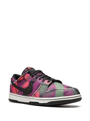 Nike Dunk Low Retro Premium Graffiti Sneakers - Black