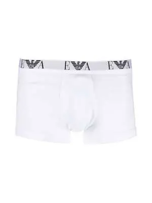 Emporio Armani Three-pack Logo-band Boxers - White