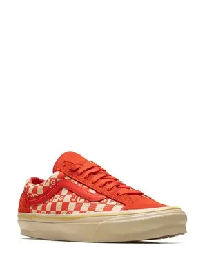 VANS X Joe Freshgoods Og Style 36 Lx Honeymoon Stage Sneakers - Red