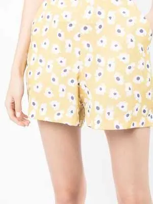 BAMBAH Daisy-print Above-knee Shorts