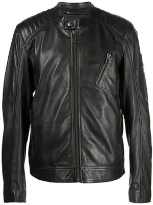 Belstaff V Racer Leather Jacket - Black
