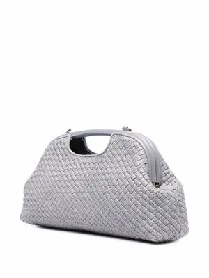 Officine Creative Class 48 Woven Leather Bag - Blue Fog