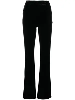 Alexandre Vauthier High-waisted Velvet Trousers