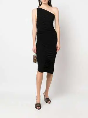 Norma Kamali Diana One-shoulder Dress - Black