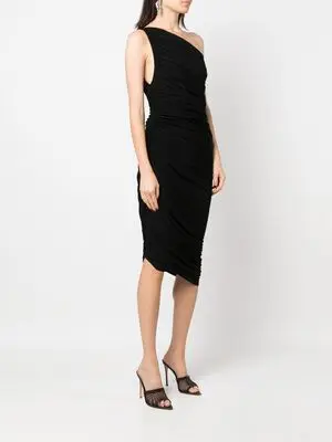Norma Kamali Diana One-shoulder Dress - Black