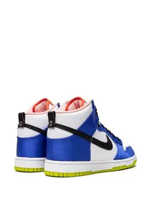 Nike Dunk High Top Sneakers - White