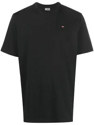 DIESEL® T-just-microdiv Logo-embroidered T-shirt