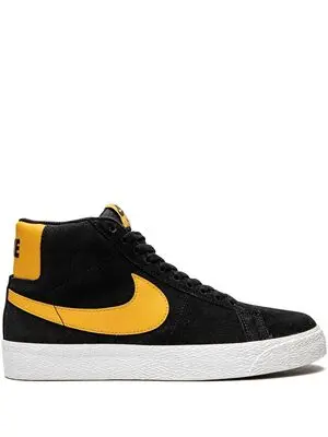 Nike Zoom Blazer Mid Sneakers - Black