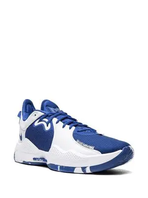 Nike Pg 5 Game Royal Sneakers - White