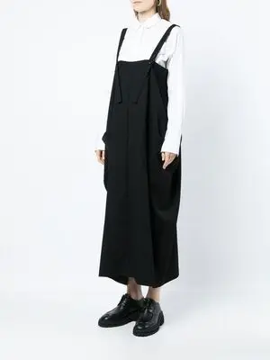 Y’s Square-neck Wool Dress