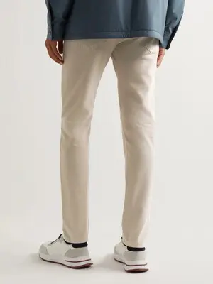 Loro Piana Slim-fit Garment-dyed Jeans - Neutrals