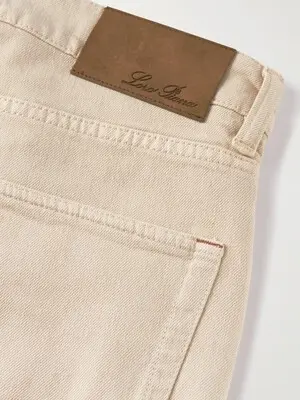 Loro Piana Slim-fit Garment-dyed Jeans - Neutrals