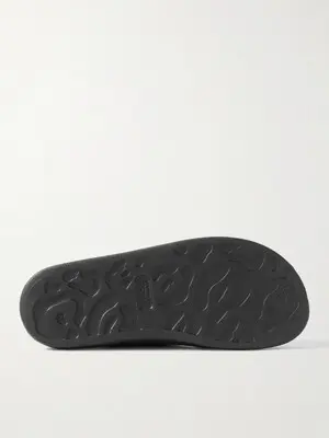 Alexander McQueen Exaggerated-sole Rubber Slides - Black