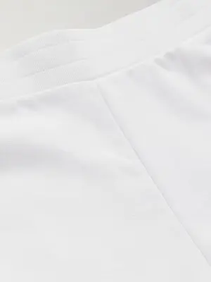 Moncler Tapered Logo-embroidered Cotton-jersey Sweatpants