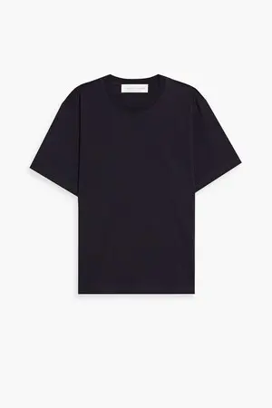 Victoria Beckham Cottonjersey Tshirt - Midnight Blue