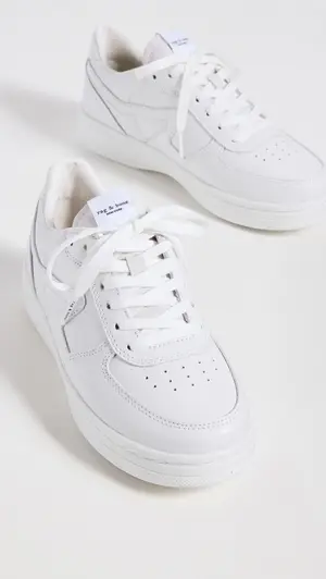 Rag & Bone Retro Court Sneakers - White