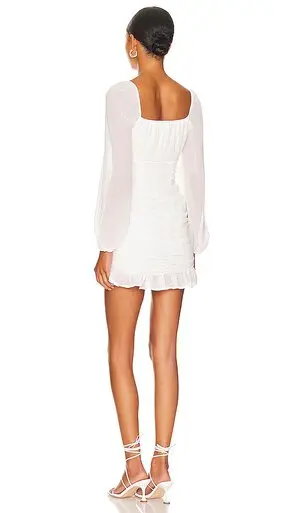 MORE TO COME Petra Ruched Mini Dress