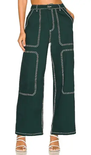 BY.DYLN Cooper Jeans With Contrast Stitching