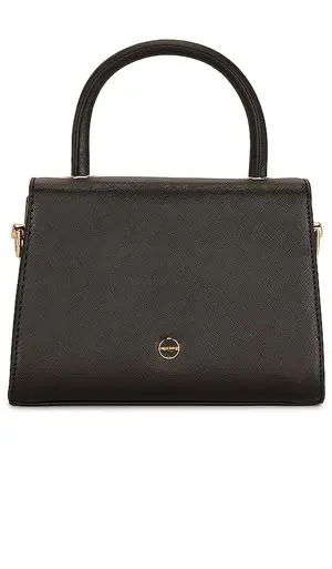 OLGA BERG Sasha Top Handle Bag - Black