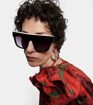 Magda Butrym Flat-top Sunglasses