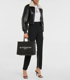 Givenchy G-tote Medium 4g Canvas Shopper