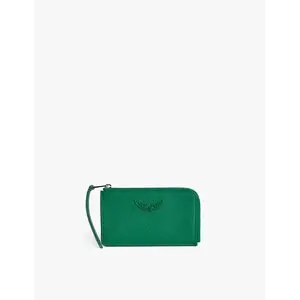 Zadig&Voltaire Zv Logo-plaque Leather Cardholder 1 Size Epic