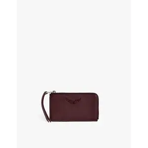 Zadig&Voltaire Zv Logo-plaque Leather Cardholder 1 Size Furious
