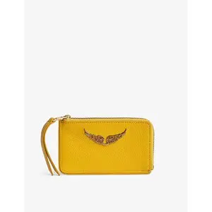 Zadig&Voltaire Zv Logo-plaque Leather Cardholder 1 Size Sun