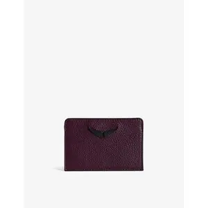 Zadig&Voltaire Zv Pass Logo-plaque Leather Cardholder 1 Size Beyond