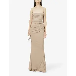 House Of Cb Milena Corset Maxi Dress