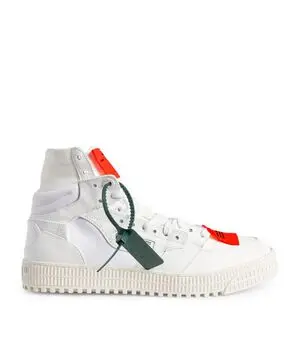 Off-White Leather 3.0 Off Court High-top Sneakers