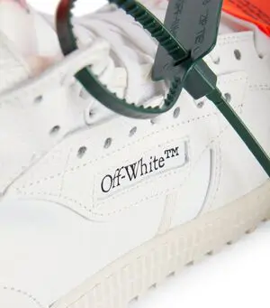 Off-White Leather 3.0 Off Court High-top Sneakers