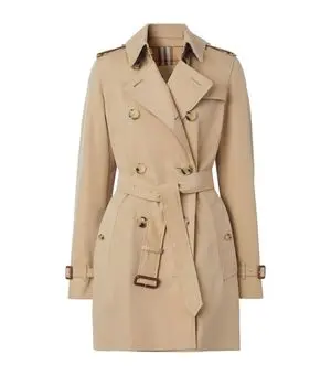 Burberry Short Kensington Heritage Trench Coat