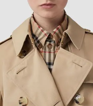 Burberry Short Kensington Heritage Trench Coat