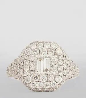 Shay Pinky Ring - White