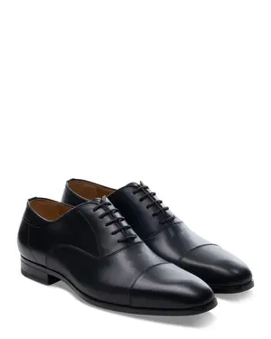 Magnanni Millar Cap Toe Oxfords - Black