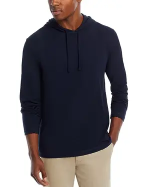 Bloomingdale'S Cotton Slub Hoodie - True Navy