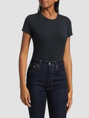 Rag & Bone Icons Luca Baby T-shirt - Black