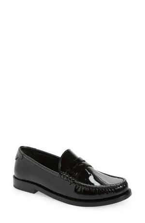 Saint Laurent Le Loafer Monogram Penny Loafer