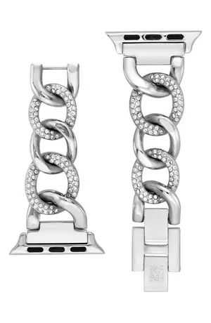 Anne Klein Apple Watch® Bracelet Watchband - Silver