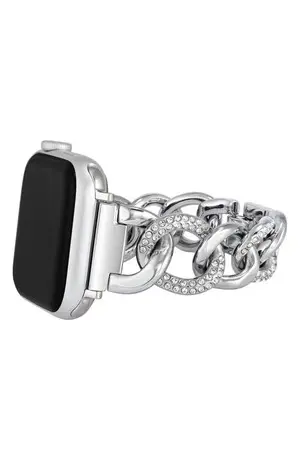 Anne Klein Apple Watch® Crystal Link Band