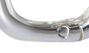 Argento Vivo Oblong Hoop Earrings - Silver