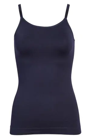 SHAPERMINT ESSENTIALS Scoop Neck Camisole - Navy