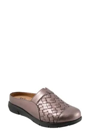 Softwalk San Marcos Ii Clog - Rose Pewter