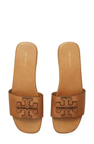 Tory Burch Ines Slide Sandals - Tan