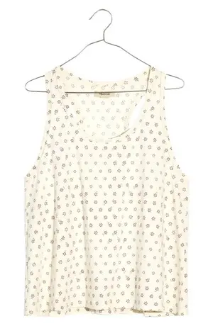 Madewell Flynn Racerback Pajama Tank Top